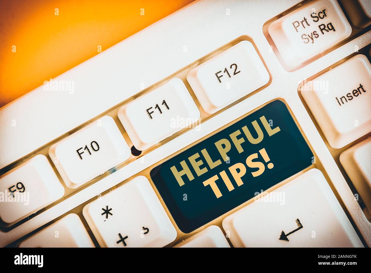 Text sign showing Helpful Tips. Business photo showcasing advices given ...