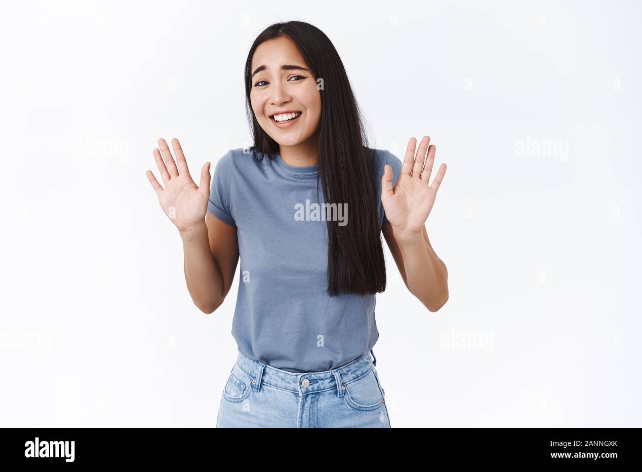 Women With Hands Up Surrender