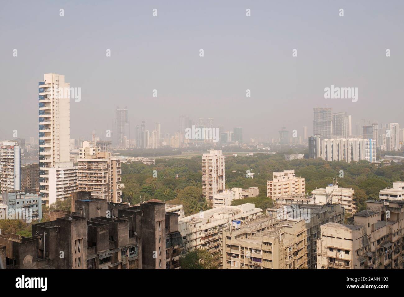 Aerial mumbai skyline buildings hi-res stock photography and images - Alamy