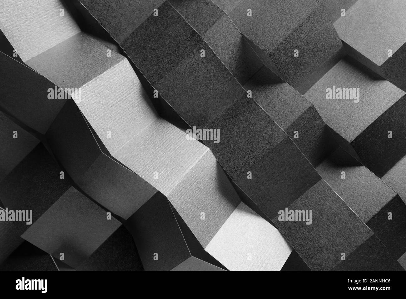 Wavy geometric shapes Black and White Stock Photos & Images - Alamy