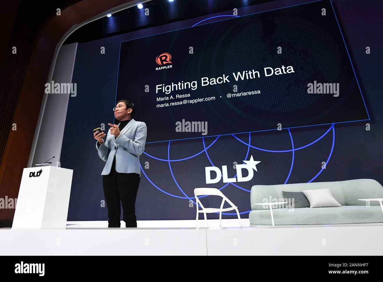 Executive editor maria ressa hi-res stock photography and images - Alamy