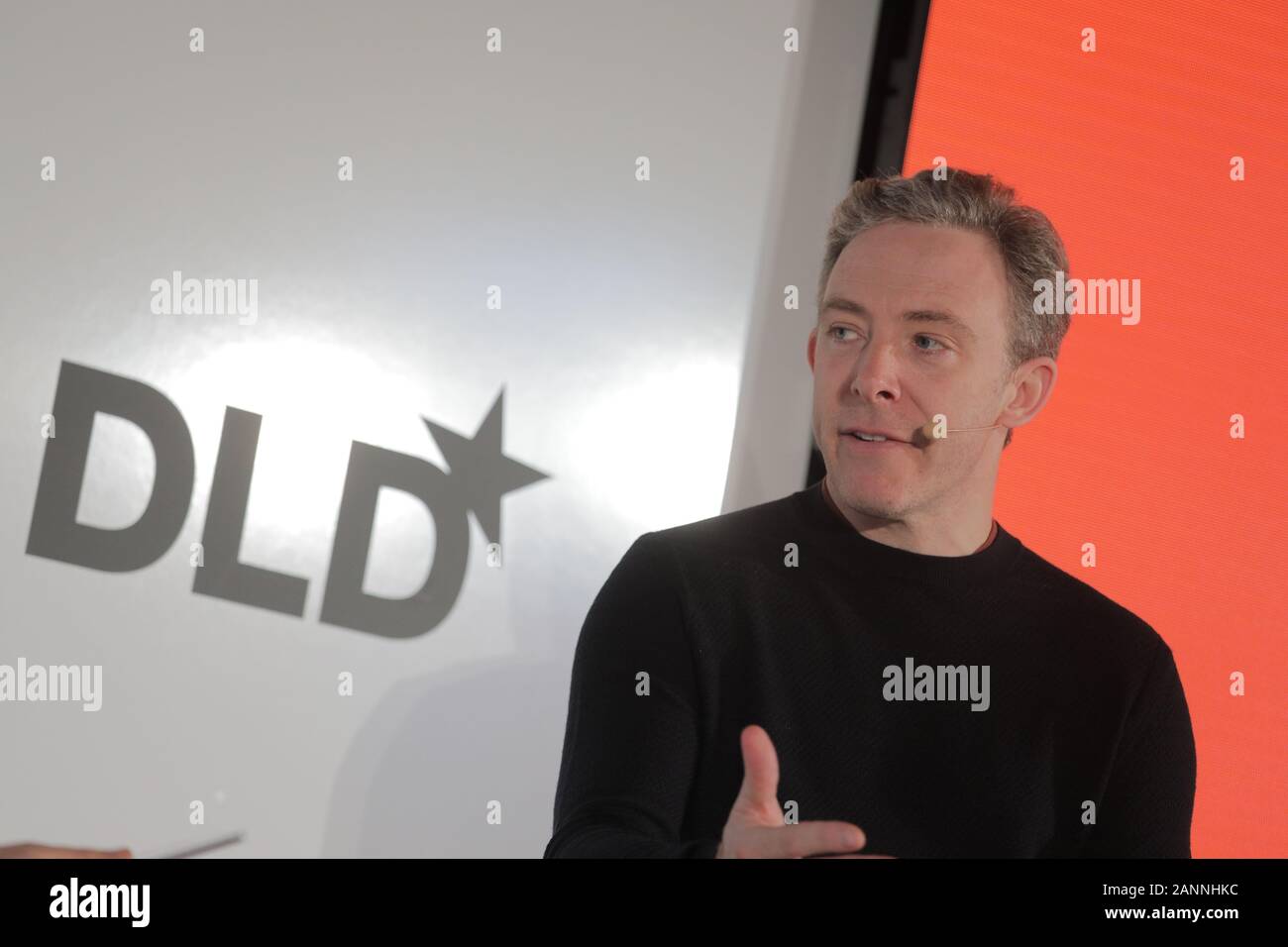 Dominic (Founder and Chief Scientist at DFINITY) at DLD Munich ...