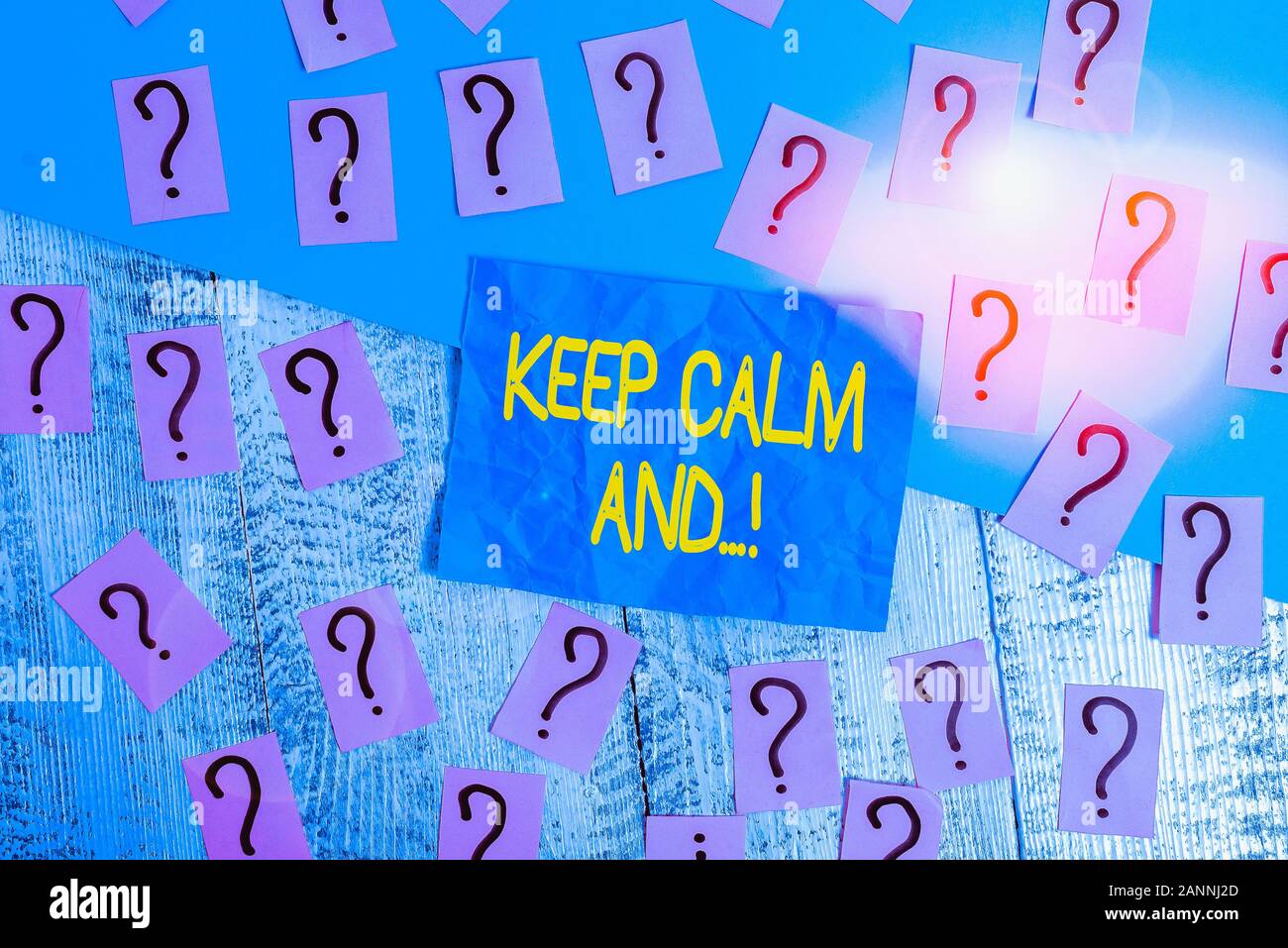 Handwriting text writing Keep Calm And. Conceptual photo motivational ...