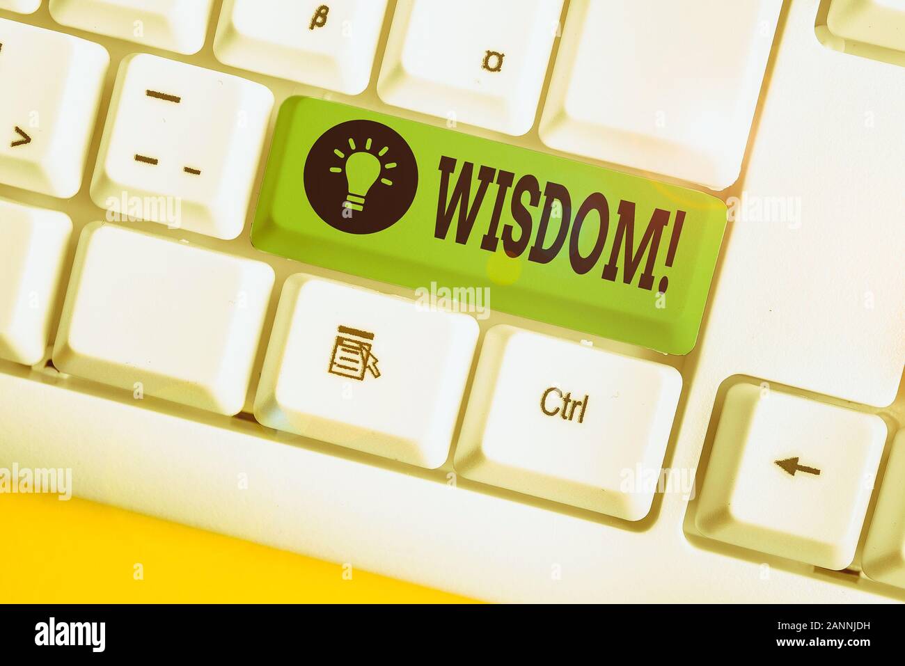 Handwriting text writing Wisdom. Conceptual photo quality having ...