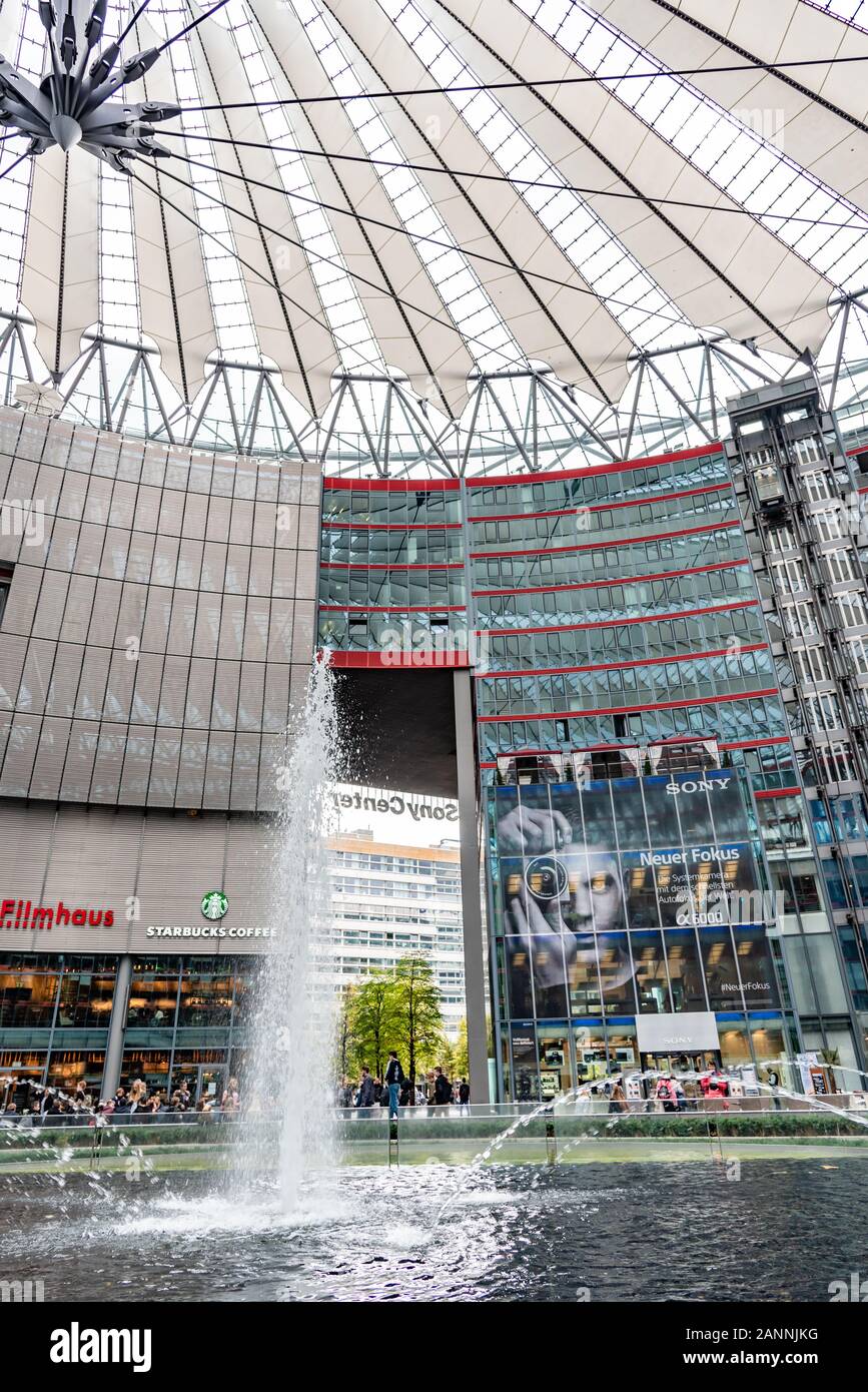 Sony Center in Berlin, Germany Stock Photo - Alamy