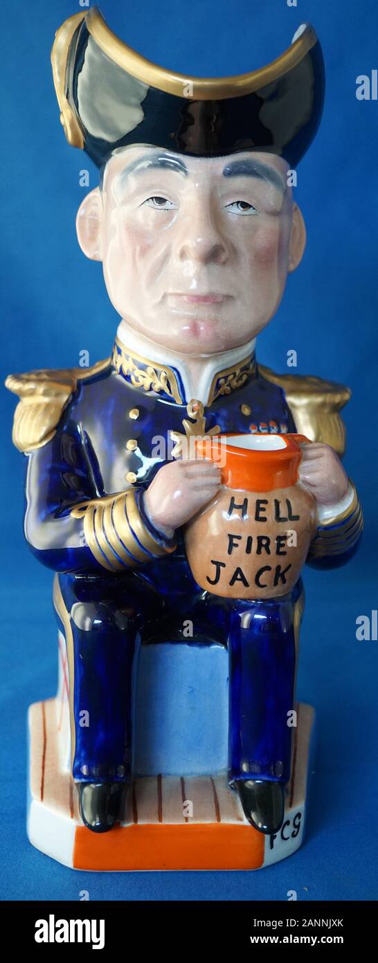 Wilkinson Pottery Allied Leaders WW1 Carruthers Gould Toby Jug Stock ...