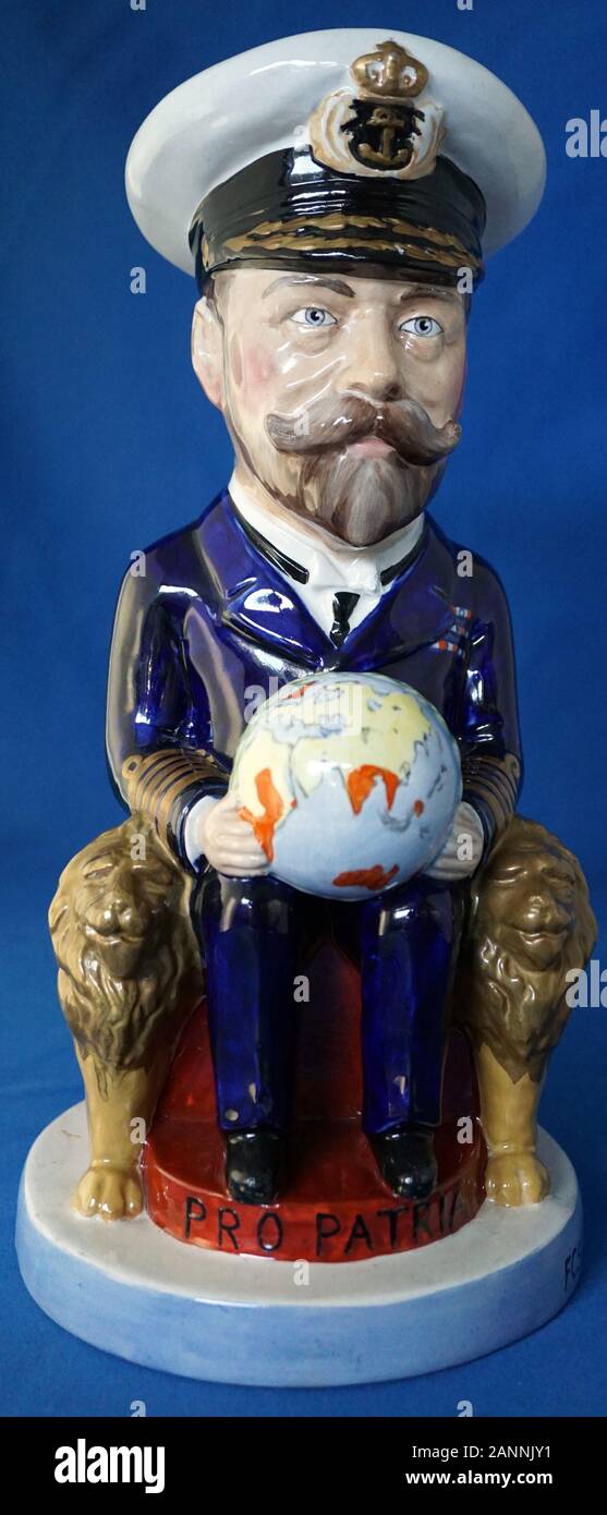 Wilkinson Pottery Allied Leaders WW1 Carruthers Gould Toby Jug Stock ...