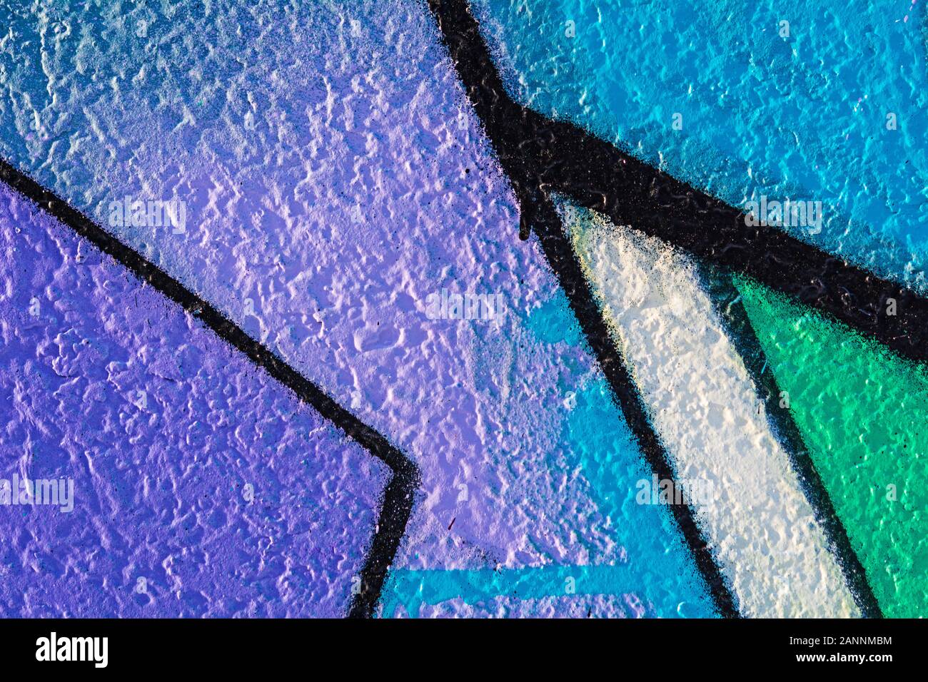 abstract painting on rough concrete surface Stock Photo - Alamy