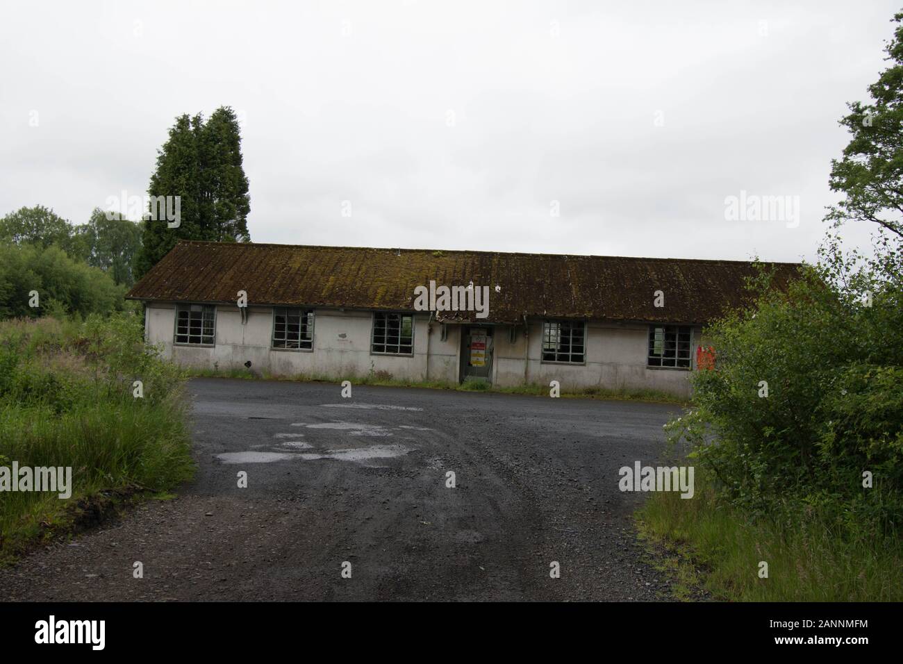 Old Military base Scotland Stock Photo - Alamy