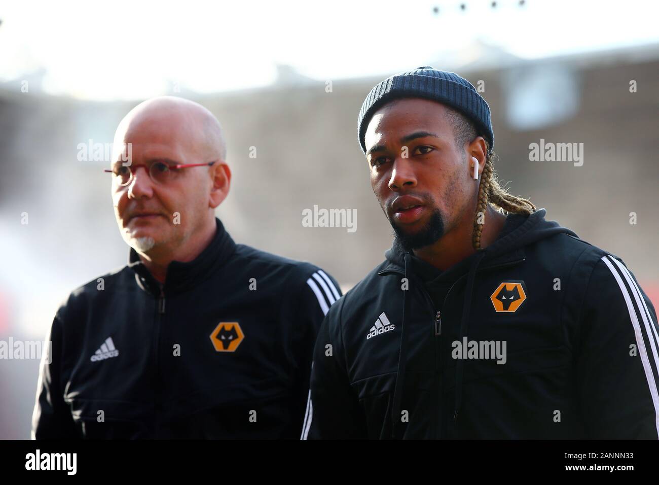 Wolverhampton Wanderers first team coach Julio Figueroa (left) and ...