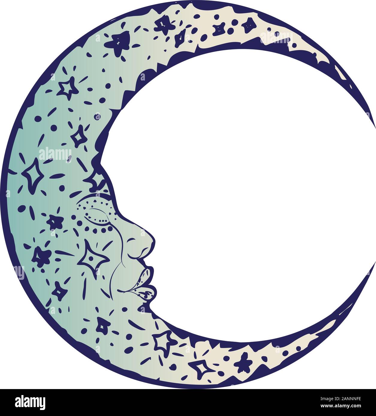 Crescent Moon Design