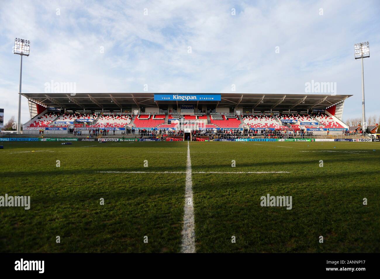 18th January 2020; Kingspan Stadium, Belfast, Antrim County, Northern ...