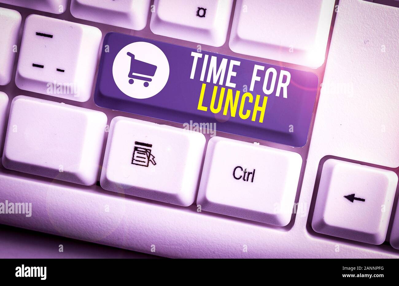 Word writing text Time For Lunch. Business photo showcasing Moment to ...