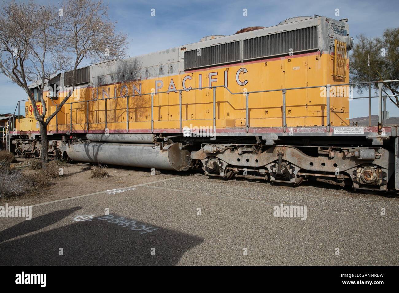Union Pacific 9950 on display at the Western America Railroad Museum at ...