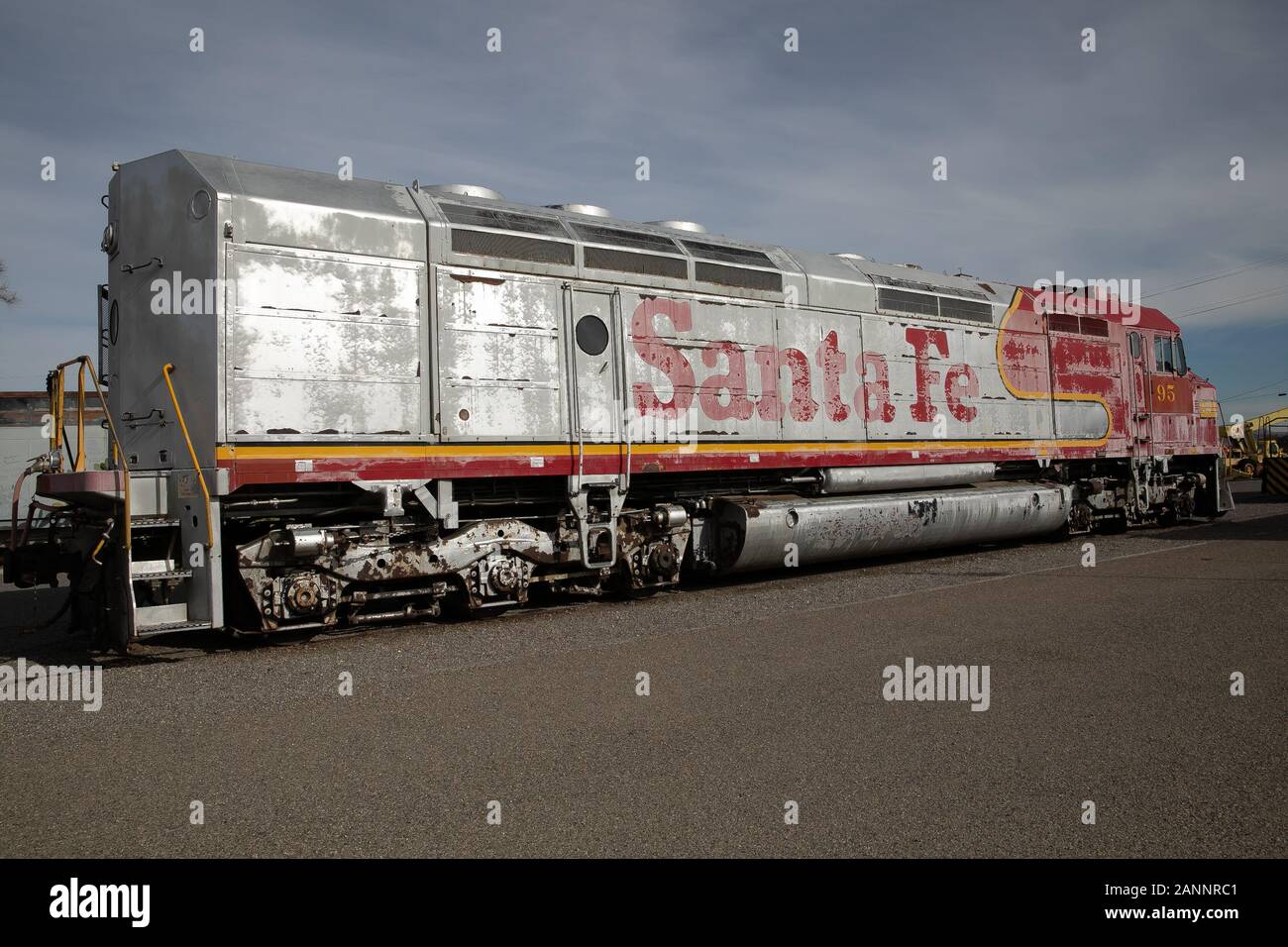 Santa FE 95 on display at the Western America Railroad Museum at ...