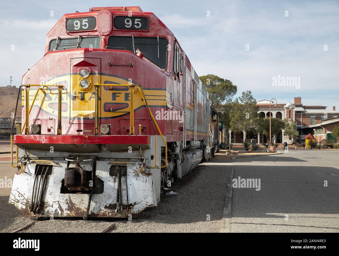 Santa FE 95 on display at the Western America Railroad Museum at ...