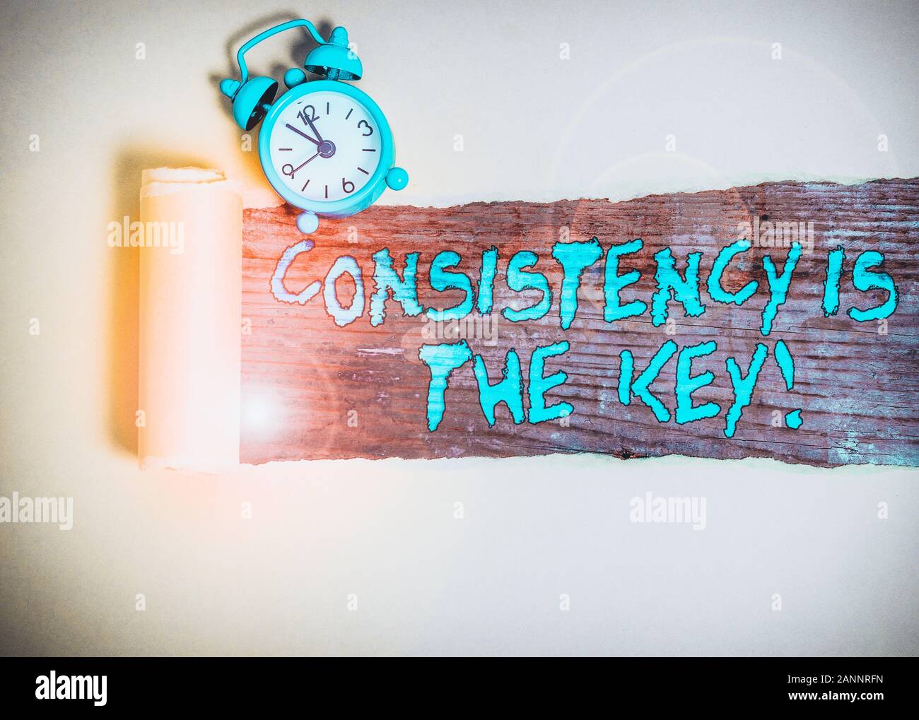 Handwriting text writing Consistency Is The Key. Conceptual photo by ...