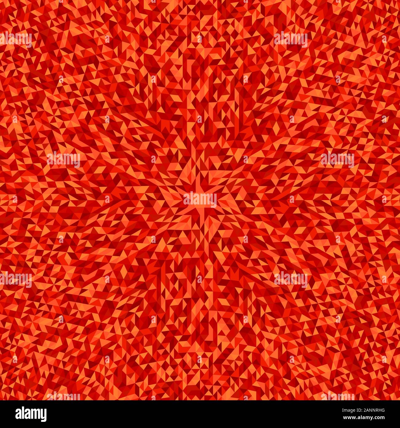 Colorful hypnotic dynamic abstract round tile mosaic pattern background - polygonal circular ...