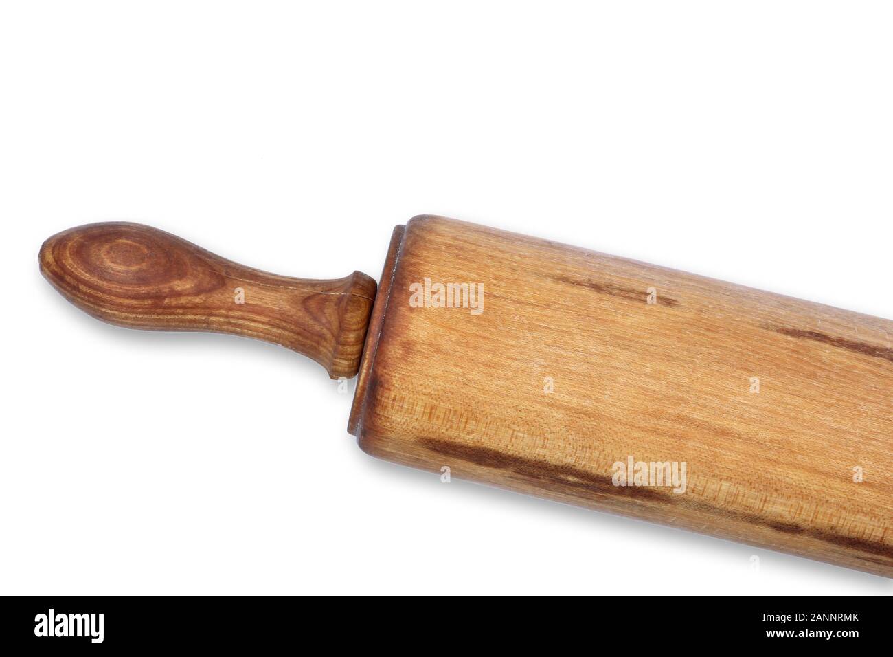 Rolling pin, isolated Stock Photo - Alamy