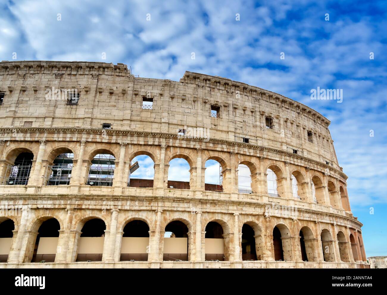 The Colosseum located in Rome, Italy Stock Photo - Alamy