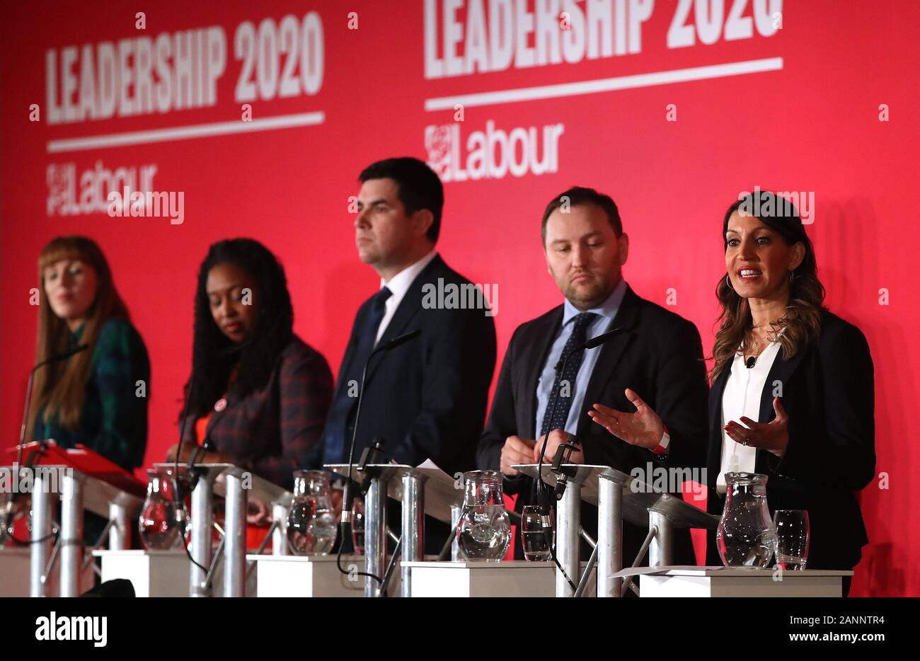 (left to right) Angela Rayner, Dawn Butler, Richard Burgon, Ian Murray ...