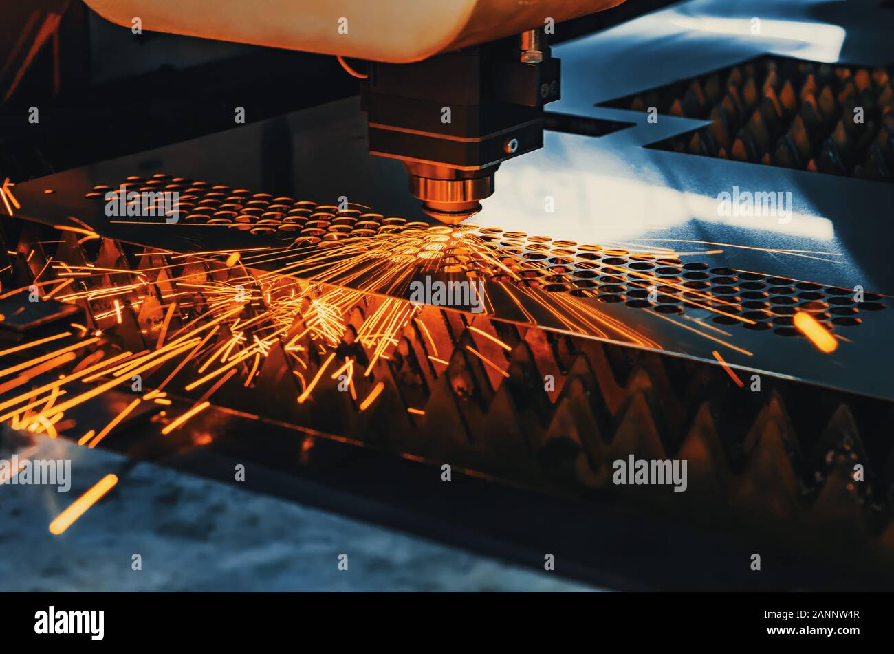 High precision cnc laser cutting hi-res stock photography and images ...