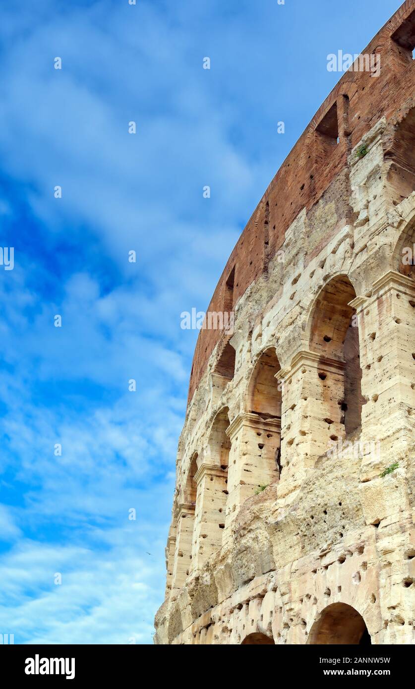 The Colosseum located in Rome, Italy Stock Photo - Alamy