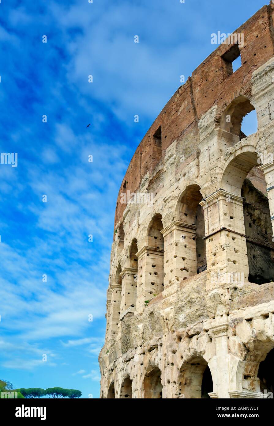 The Colosseum located in Rome, Italy Stock Photo - Alamy