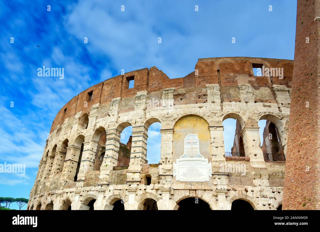 The Colosseum located in Rome, Italy Stock Photo - Alamy