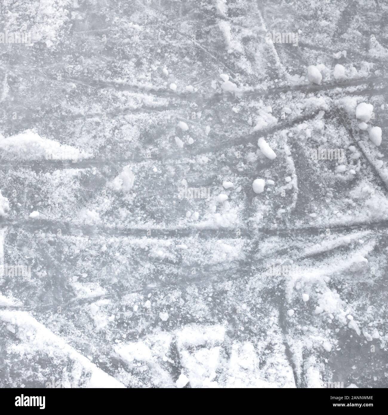 Winter sports wallpaper. Ice background with marks from skating and ...