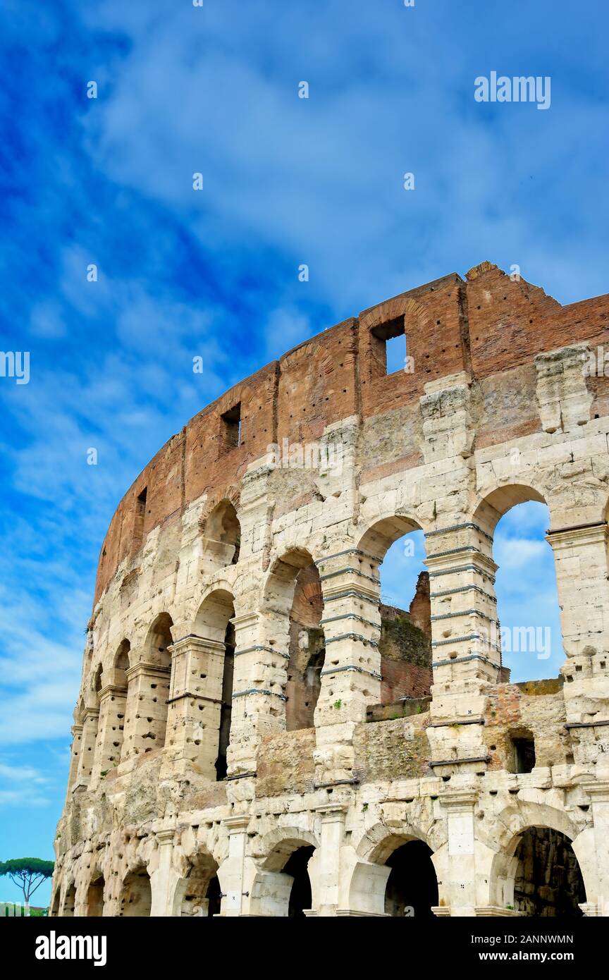 The Colosseum located in Rome, Italy Stock Photo - Alamy