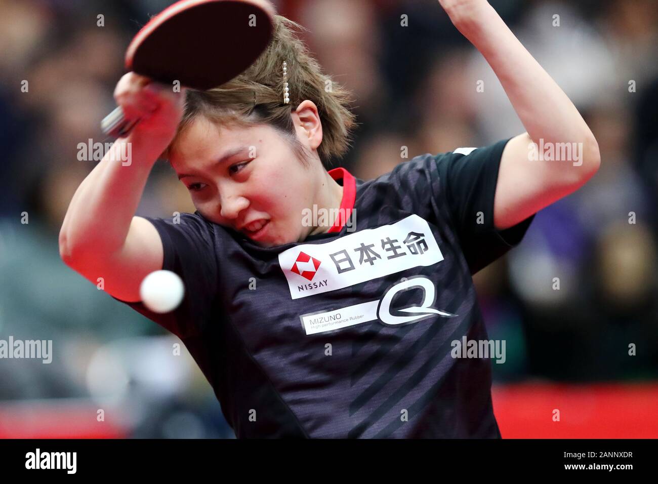 Osaka, Japan. 17th Jan, 2020. 平野美宇/Miu Hirano Table Tennis : All Japan ...