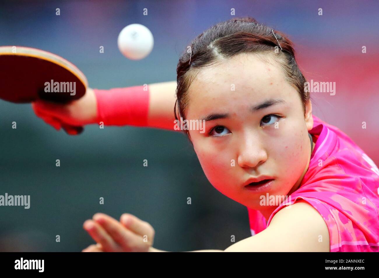 Osaka, Japan. 17th Jan, 2020. 伊藤美誠/Mima Ito Table Tennis : All Japan ...