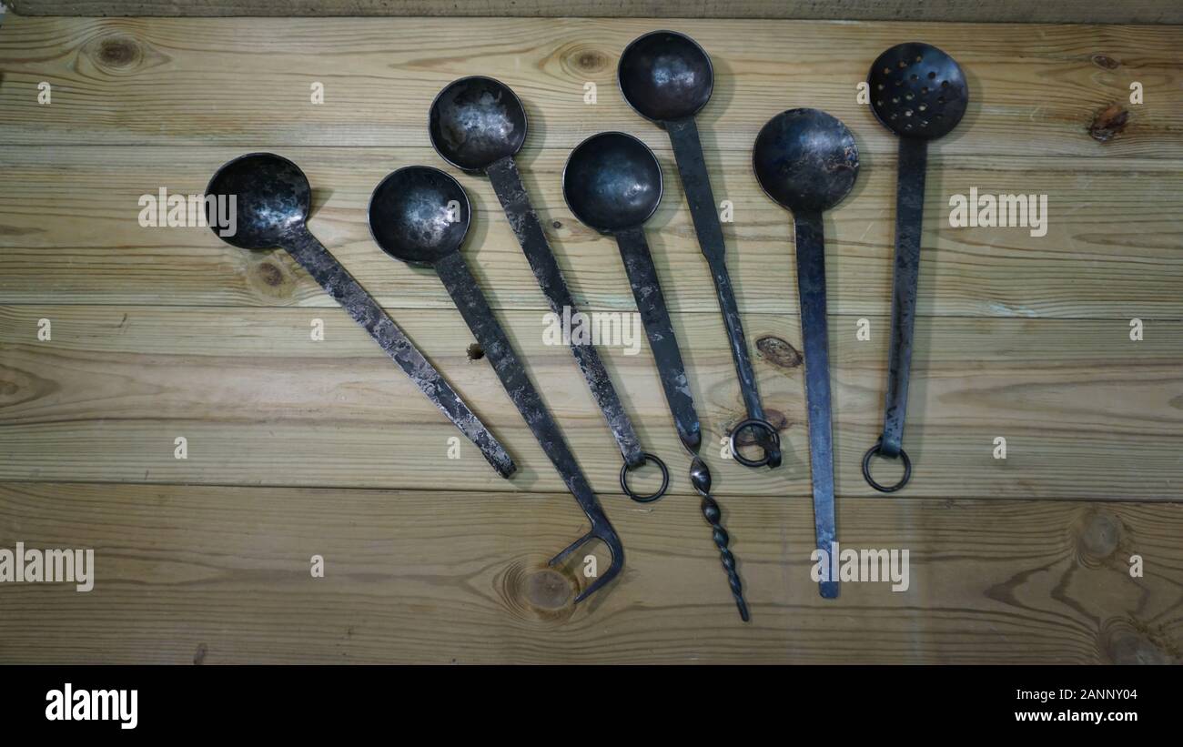 roman to medieval period cooking spoons strainers and ladles by daegrad ...