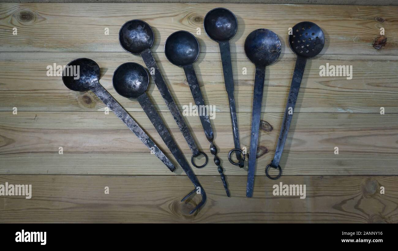 Spoons ladles hi-res stock photography and images - Alamy