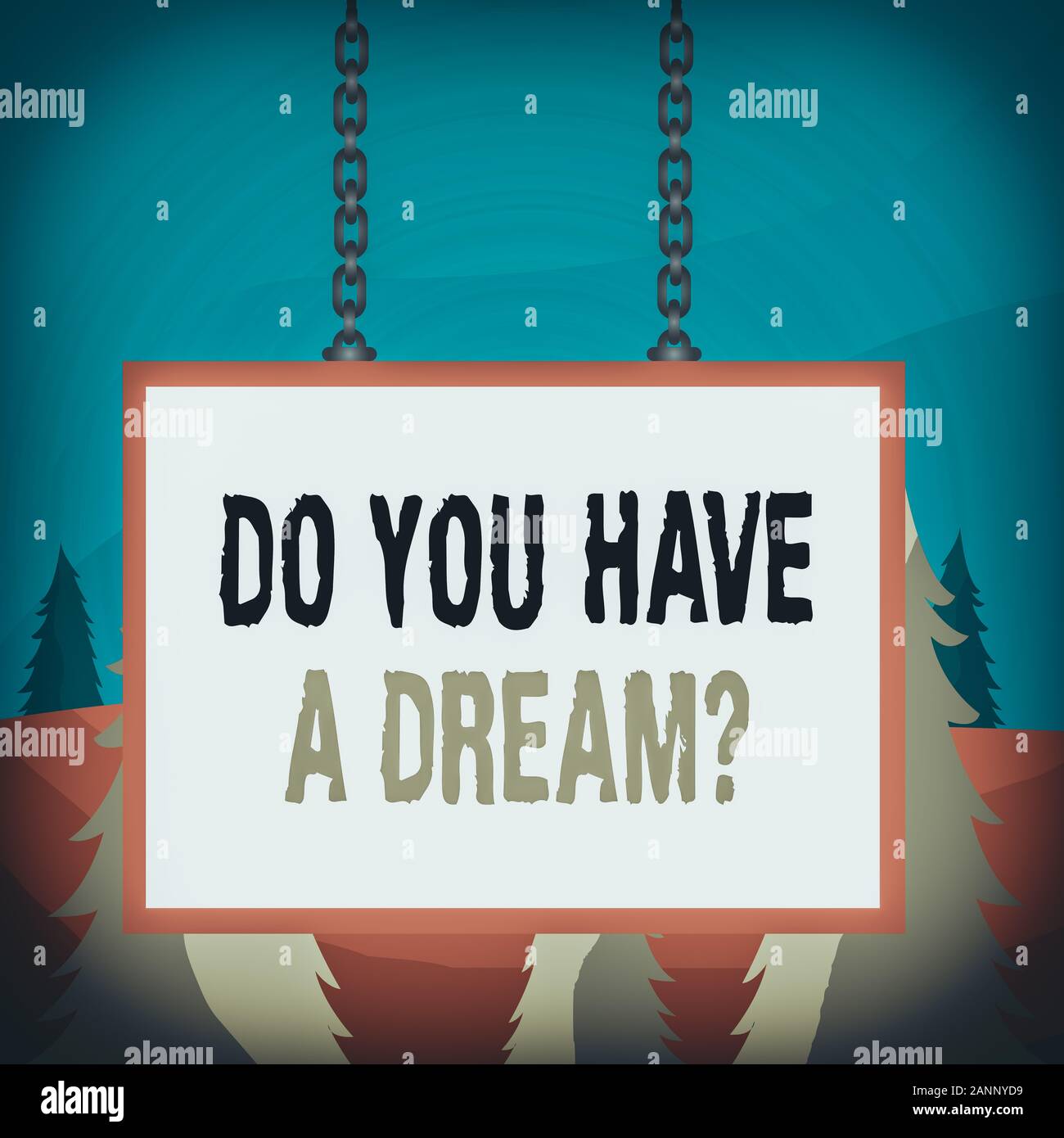 Word writing text Do You Have A Dream Question. Business photo ...