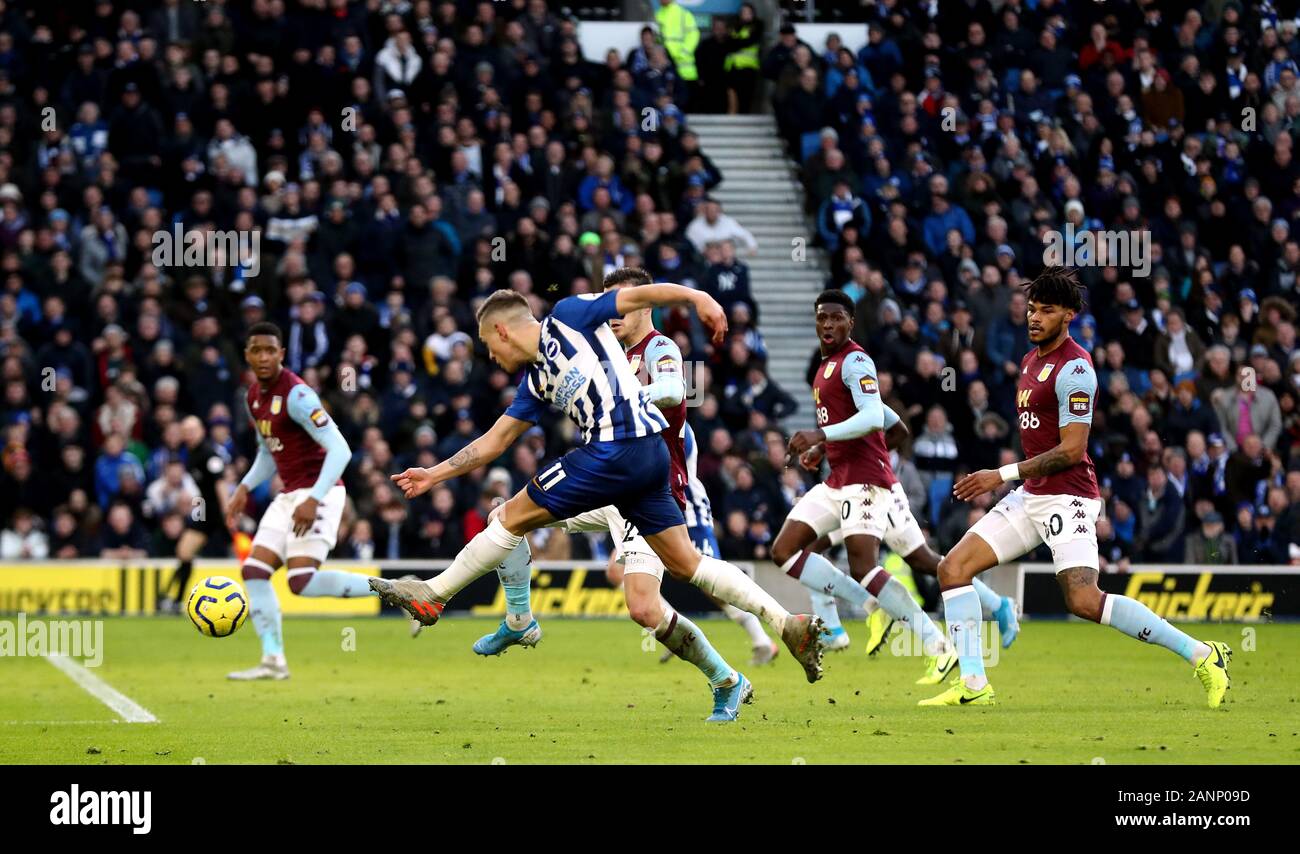 Leandro trossard goal hi-res stock photography and images - Alamy