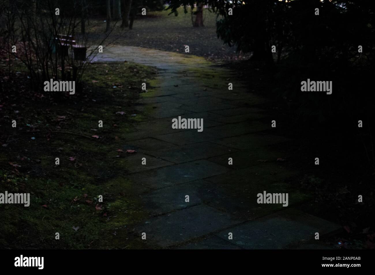 stone tails pathways in parks Stock Photo - Alamy