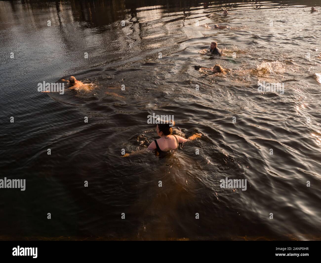 Wild swimming hi-res stock photography and images - Alamy