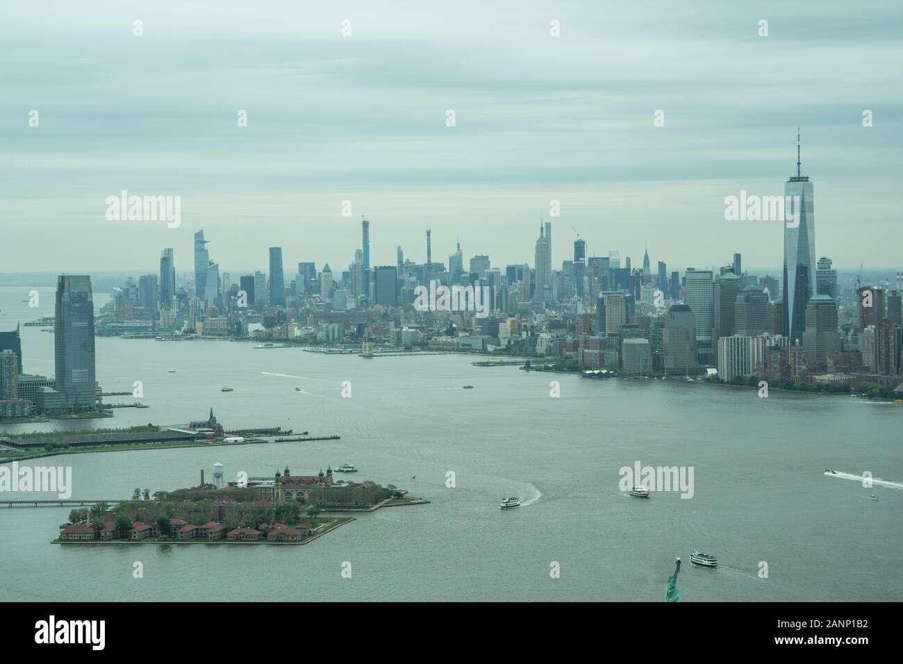 New York Skyline from above Image, Manhattan architecture photography ...