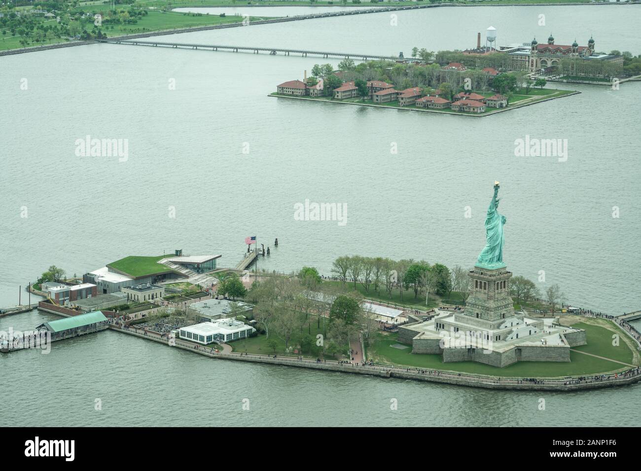 Statue of Liberty aerial view, Statue of Liberty New York city from ...
