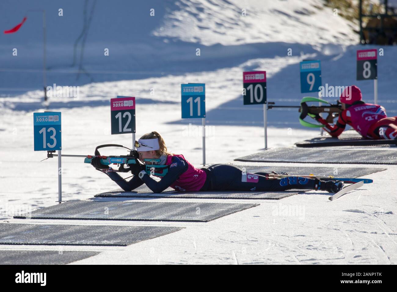 Youth olympic games biathlon hi-res stock photography and images - Alamy