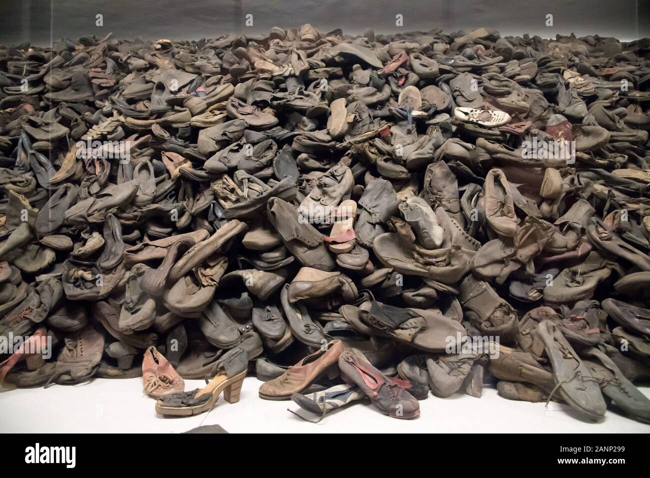 Physical evidence of crime exhibition in Block 5 (Barrack 5) in Nazi ...