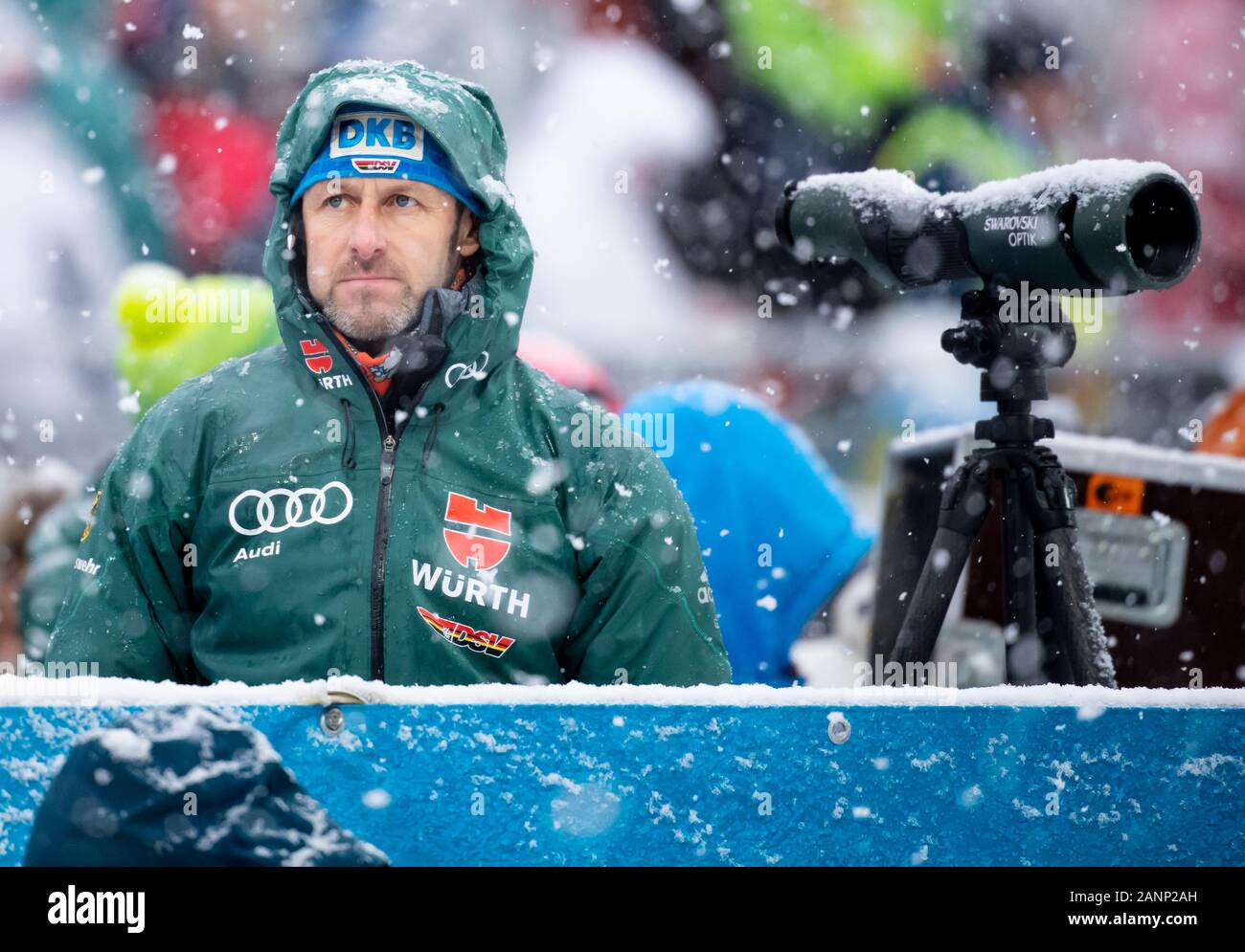 Ruhpolding, Germany. 18th Jan, 2020. Biathlon: World Cup, relay 4 x 7.5 ...