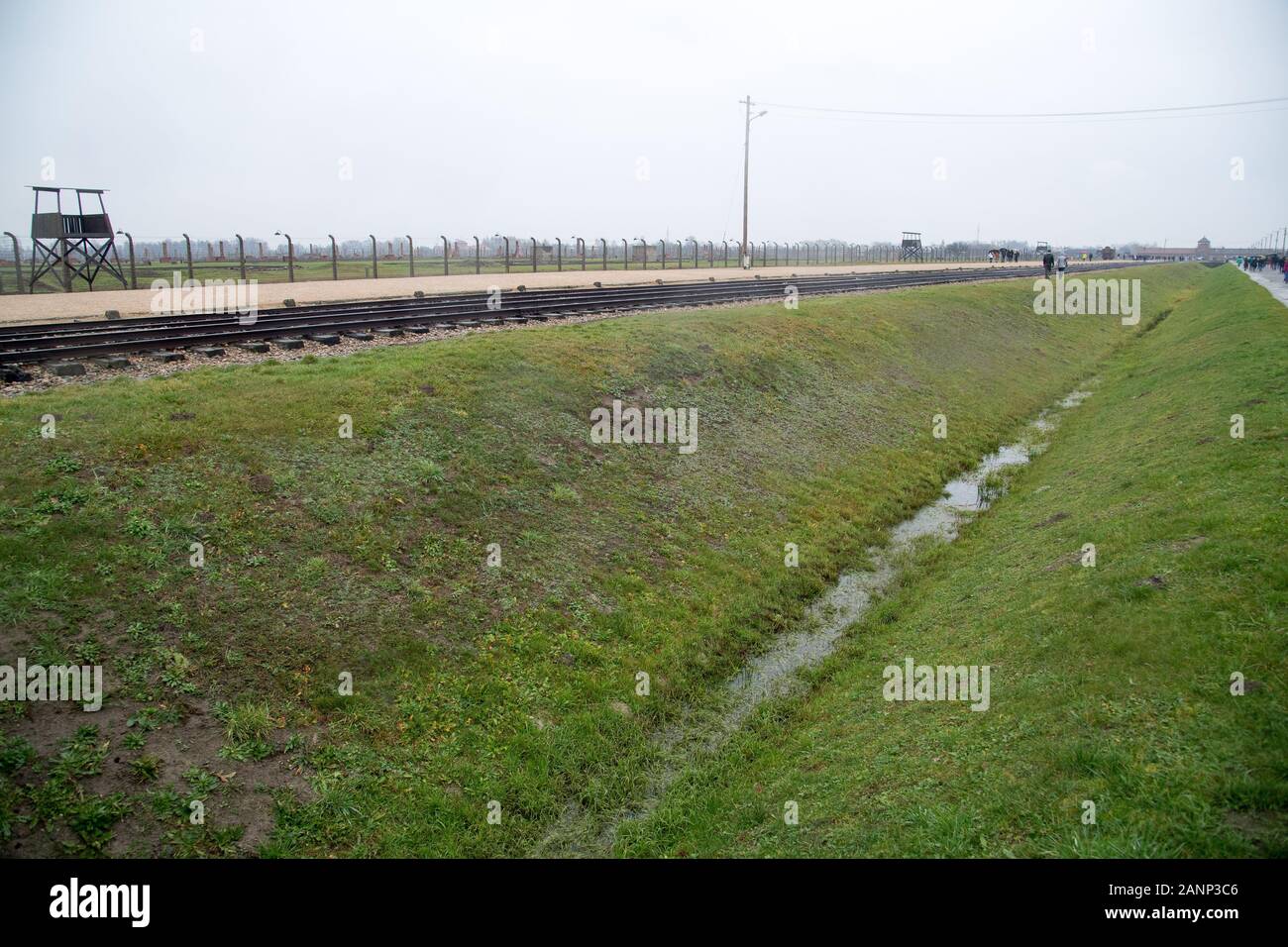 Judenrampe (Jewish ramp) in Nazi German Konzentrationslager Auschwitz ...