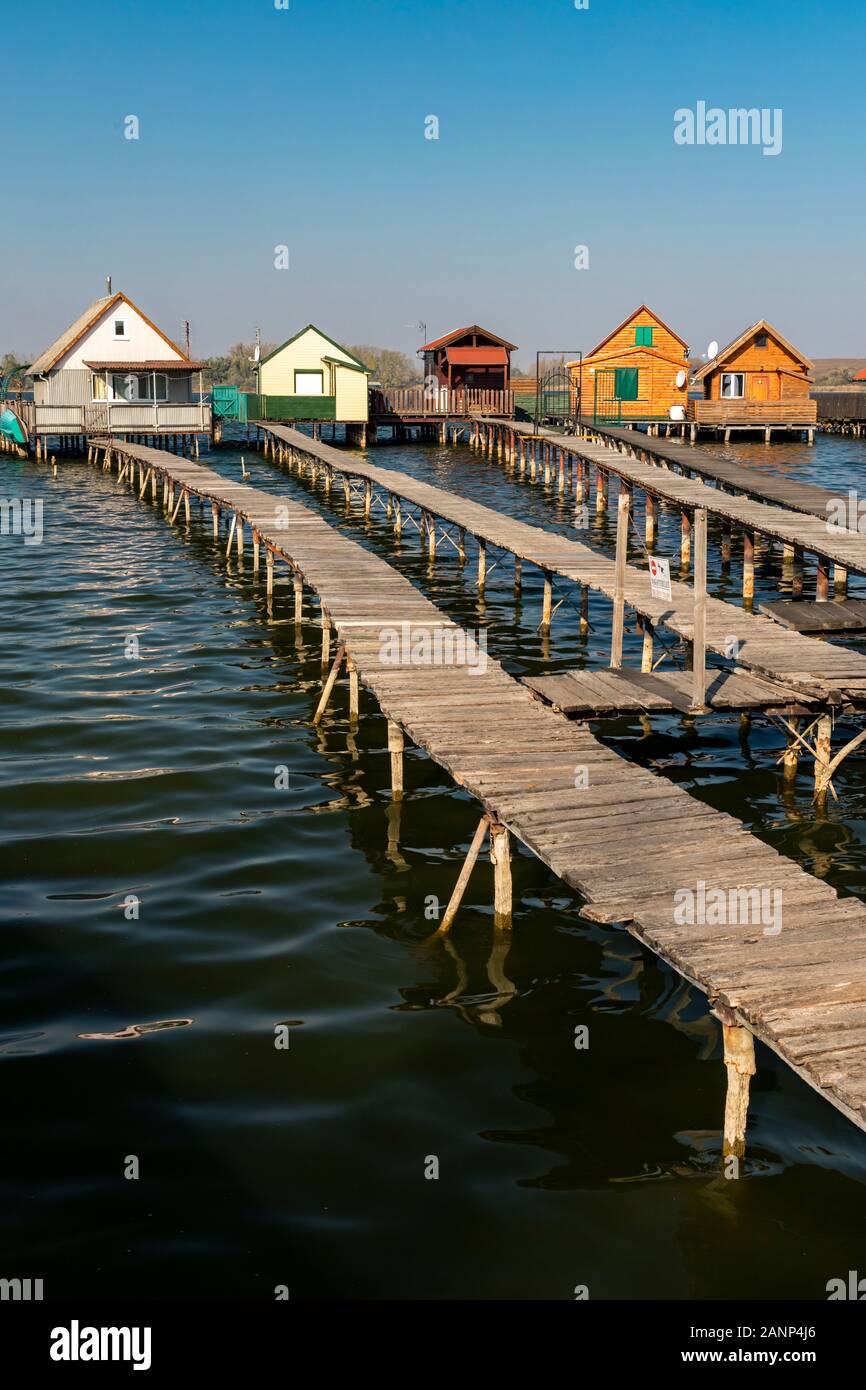 Floating village bokodi in hungary hi-res stock photography and images ...