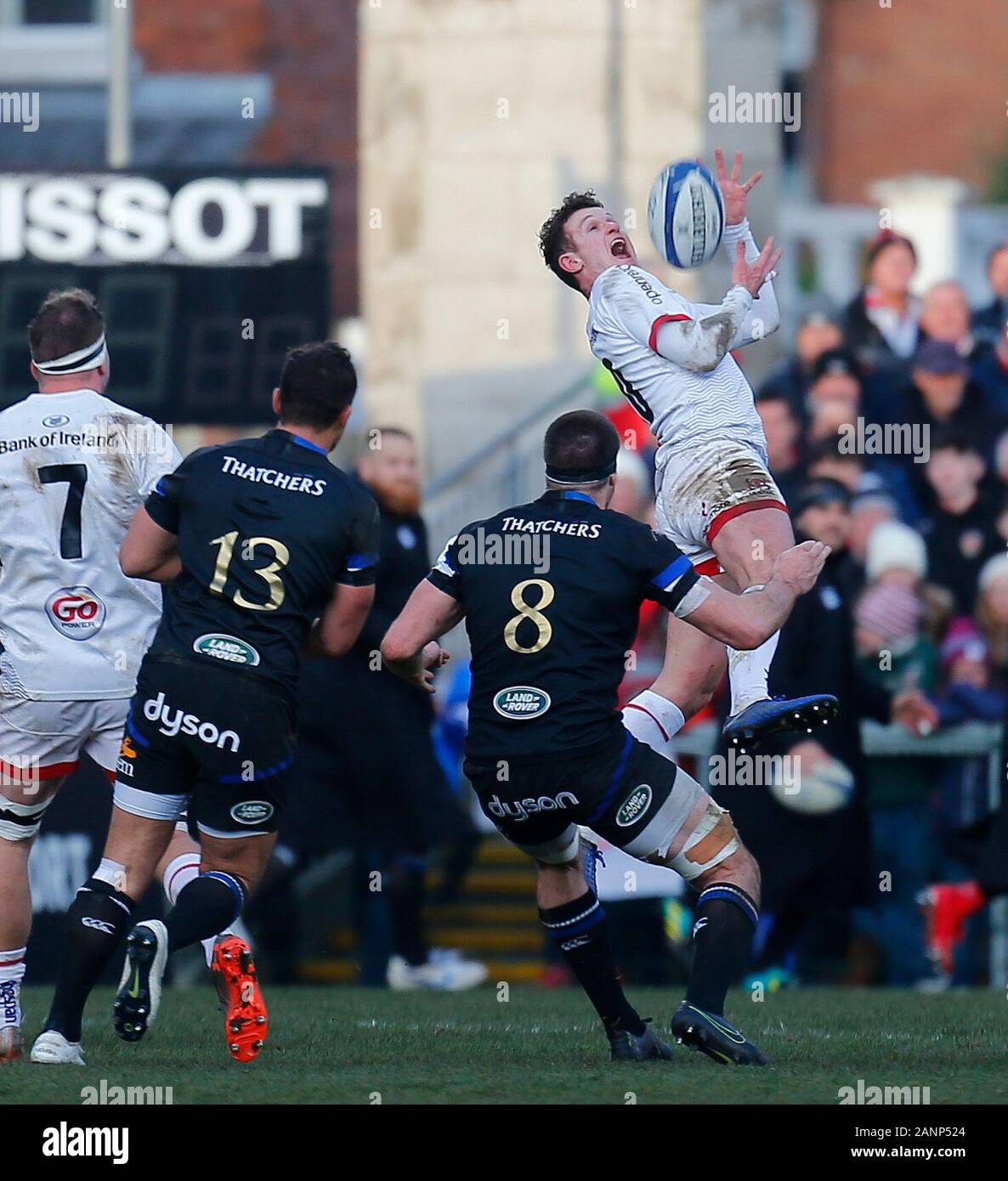18th January 2020; Kingspan Stadium, Belfast, Antrim County, Northern ...
