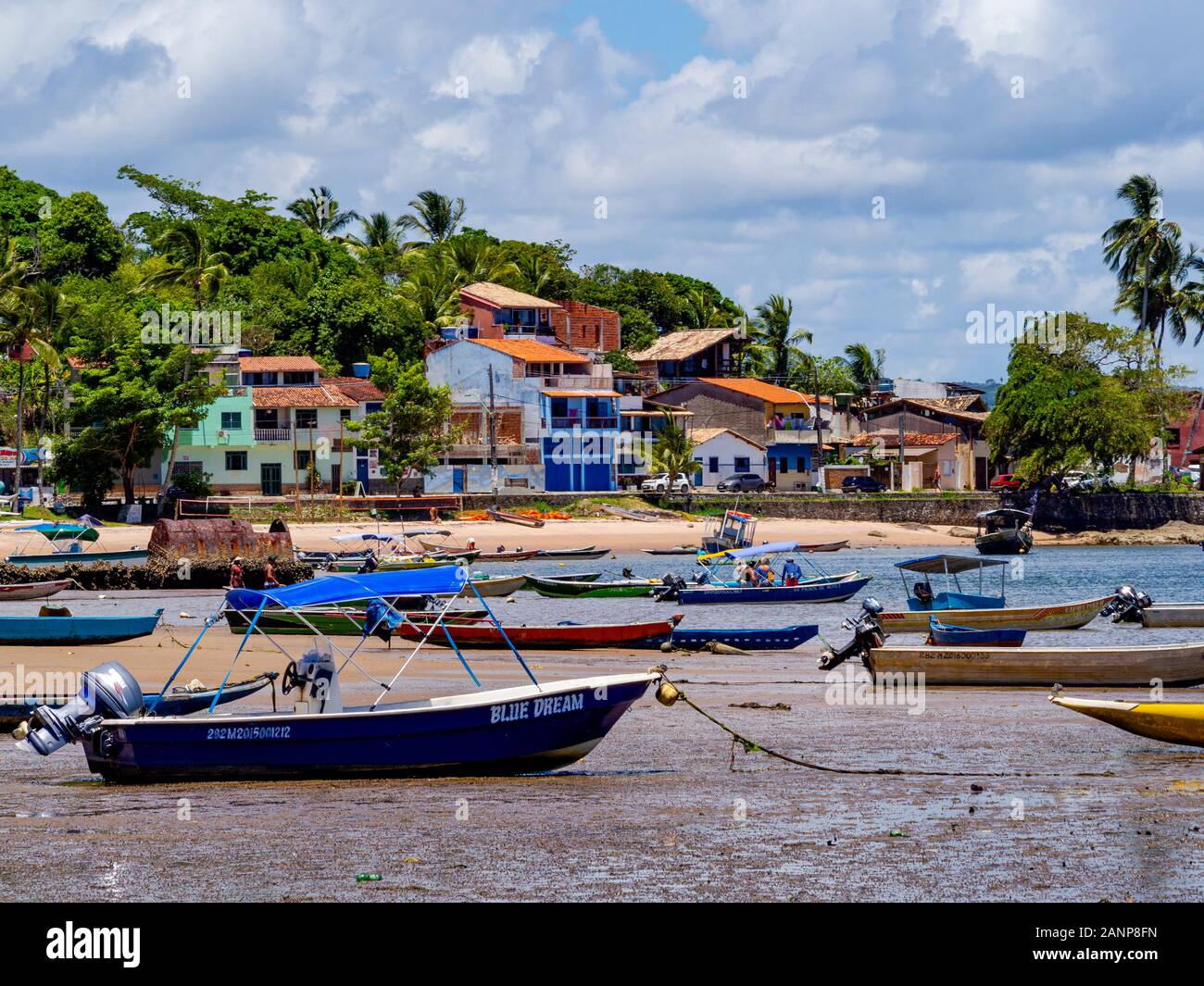 Streets of Itacaré, Brazil Stock Photo - Alamy