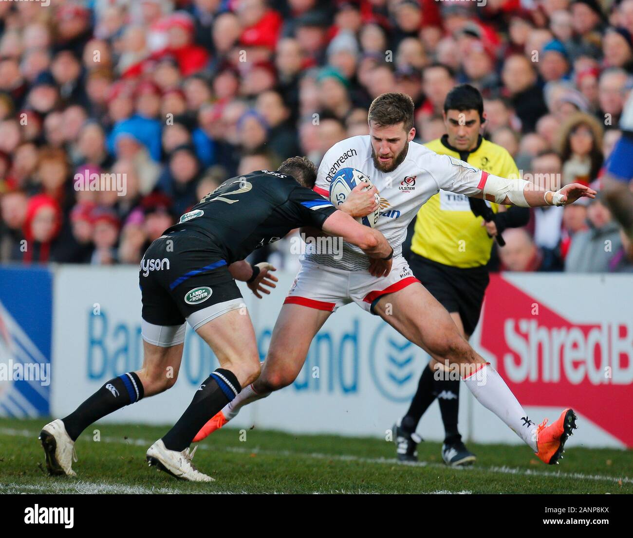 18th January 2020; Kingspan Stadium, Belfast, Antrim County, Northern ...