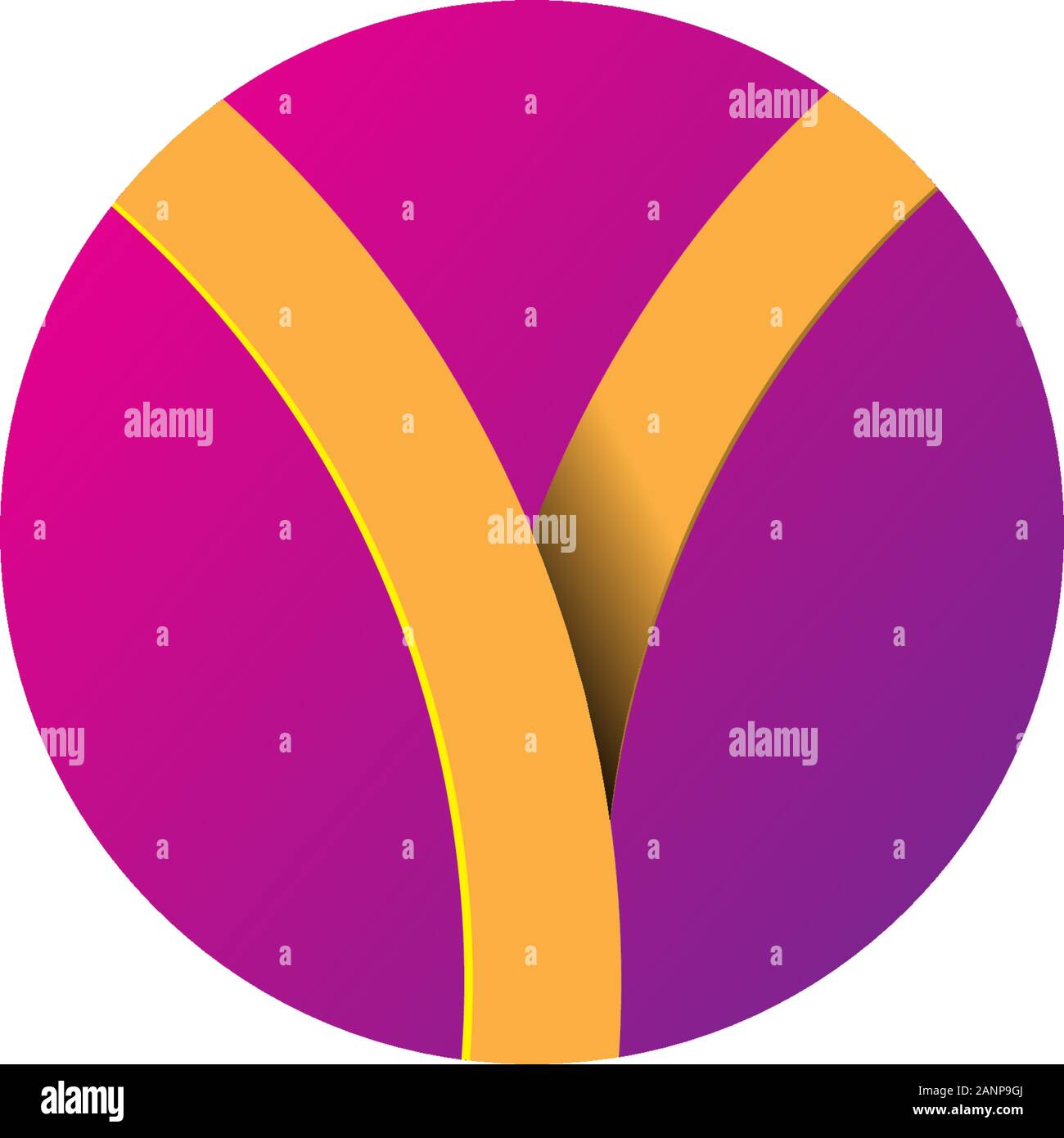 Logo Design with Abstract Y Letter Stock Vector Image & Art - Alamy